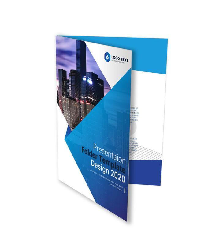 Presentation Folders 14pt Standard Matte - The Print Centre | Brantford’s Print Shop